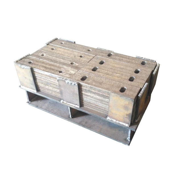 China Composite Chromium Carbide Clad Mining Bimetallic Wear Plates ...